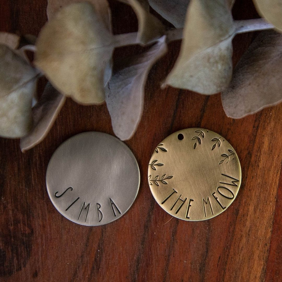 Native Collars Metal Dog Tags | Handmade in Australia | Afterpay